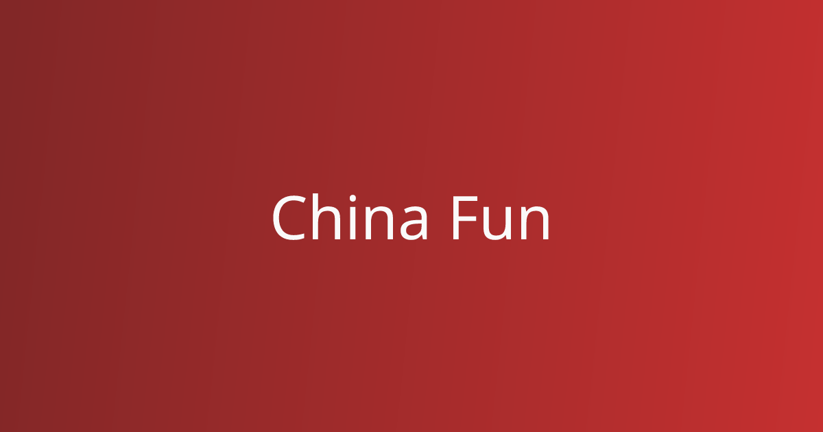 Best Chinese in Riverview, FL | China Fun | Menu